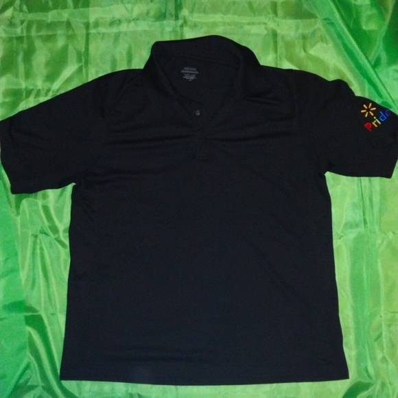 Shirts | Walmart Apparel Walmart Pride Spark Drifit L Mens Polo | Poshmark